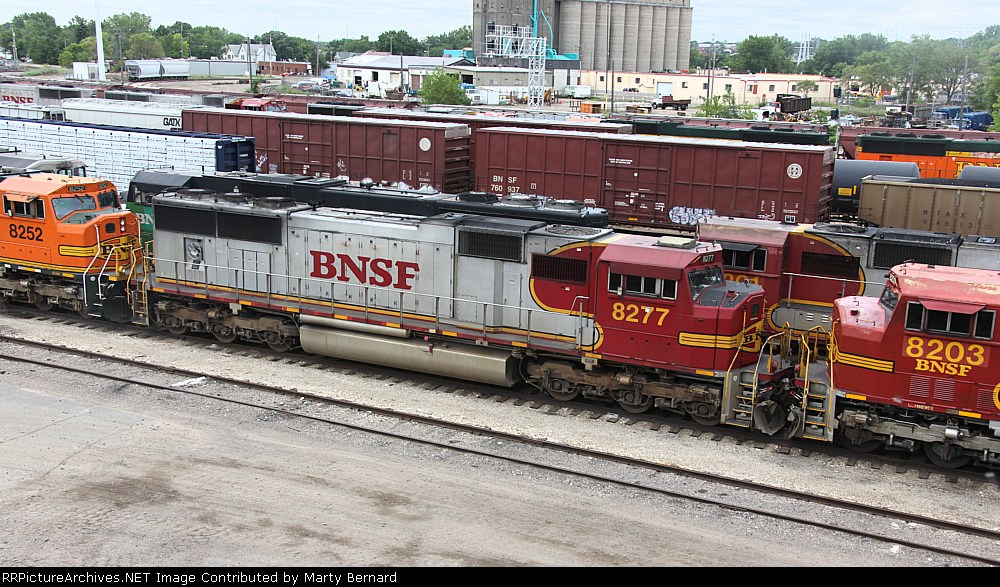 BNSF 8277 Stored in Northtown Yard